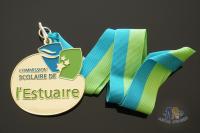 China Custom Zinc Alloy Award Medals 50mm Soft Enamel Color Filled Smooth Back for sale