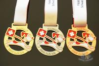 China Custom Zinc Alloy Award Medals OEM School Sports Medals Gold Silver Bronze Plating for sale
