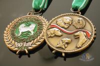 China Custom 3D Animal Medal No MOQ 60mm Zinc Alloy Die Cast Sports Award for sale