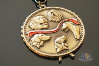 China Custom 3D Animal Medal No MOQ 60mm Zinc Alloy Die Cast Sports Award for sale