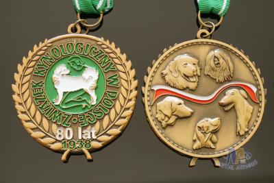 China Custom 3D Animal Medal No MOQ 60mm Zinc Alloy Die Cast Sports Award for sale