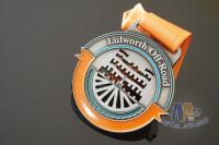 China Custom Die Cast Metal Award Medals 76.2mm Antique Plating Satin Ribbon for sale