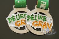 China Custom Award Medals Spray White and Colors Filled Zinc Alloy 50mm for Business Gift for sale