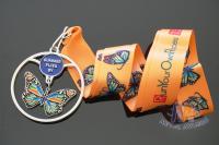 China Eco Friendly Custom Cut Out Medals with Sublimated Ribbon 50mm for sale