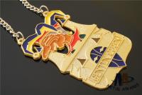 China Custom Carnival Medals 88.9mm Zinc Alloy with 7 Soft Enamel Colors and Shiny Gold Plating for sale