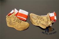 China Custom 3D Mold Medals Personalized Shoes Shape Medals Antique Gold Finish 60mm for sale