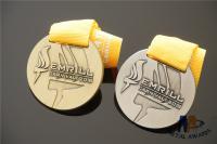 China OEM Die Cast Torch Medals Antique Silver Copper Eco Friendly 7-10 Days Sample for sale