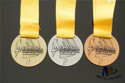 China OEM Die Cast Torch Medals Antique Silver Copper Eco Friendly 7-10 Days Sample for sale