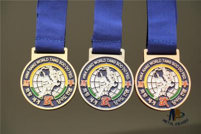 China Custom Award Medals Zinc Alloy Iron Brass 50mm Free Artwork Design for sale