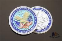 China Human Type Custom Challenge Coins Soft Enamel Both Side For Home Decorations for sale