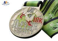China Custom Matt Silver Plating Metal Award Medals 50mm with Smooth or Sandblasted Back for sale