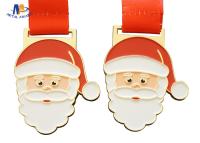 China Custom 70mm Zinc Alloy Die Cast Medal with Soft Enamel and Sublimated Ribbon for sale