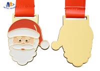 China Custom 70mm Zinc Alloy Die Cast Medal with Soft Enamel and Sublimated Ribbon for sale