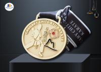 China Custom Zinc Alloy Sports Medals 50mm for Clubs Silver Plating Soft Enamel for sale