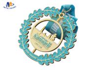 China Custom 60mm 3D Relief Soft Enamel Sports Medals Antique Copper Plating Zinc Alloy for sale