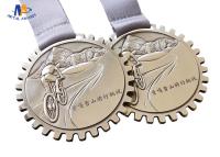 China 70mm Antique Finish 3D Effect Sports Medals Zinc Alloy Die Cast for sale