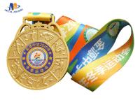China Custom Sport Event Medal 76.2mm Zinc Alloy Die Cast with 3D Effect Players Along Rim for sale