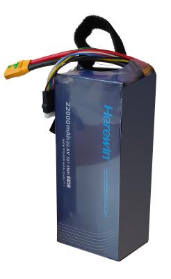 China Herewin 6S 22000mAh 22.8V LiHv Soft Pack Battery for Agricultural UAV for sale