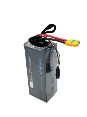 China 16000mAh 6S 22.2V LiPo UAV Battery 25C Soft Pack for Professional Drones for sale