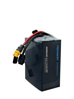 China Herewin 14S 22Ah 53.2V 25C Soft Pack Lipo Drone Battery for UAV for sale