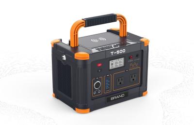 China 519Wh Portable Power Station 500W 3x18W USB-A for Camping Hiking RV Emergency Backup for sale