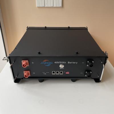 China IP65 48V 50Ah Rack Mount Lithium Battery for Solar Home Backup and Base Station for sale