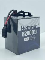 China 10C 62000mAh 51.8V 14S Lithium Polymer Drone Battery for UAV Long Flight for sale