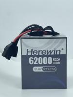 China 10C 62000mAh 51.8V 14S Lithium Polymer Drone Battery for UAV Long Flight for sale