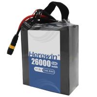 China Herewin 14S 51.8V 26000mAh Semi-Solid State Battery Fast Charging for Drone for sale
