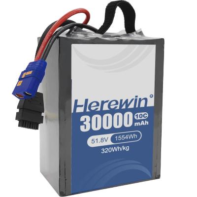 China Herewin Semi-Solid State Battery 14S 51.8V 30000mAh Fast Charging Long Cycle Life 800 Cycles for sale
