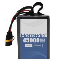 China Herewin Semi-Solid State Battery 14S 53.2V 45000mAh High Capacity 2394Wh for UAV Drone for sale