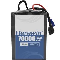 China Herewin Semi-Solid State Battery 14S2P 51.8V 70000mAh Li-Ion LiFePO4 for sale