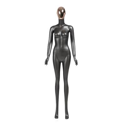 China Electroplated Face Full Body Mannequin Woman Matte Spray For Showcasing for sale