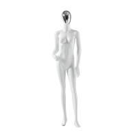 China Modern Design Electrified Face Full Body Female Mannequin Matte Painted for sale