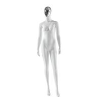 China Stand Upright Black Full Body Mannequin Spray Painted Long Term Use for sale