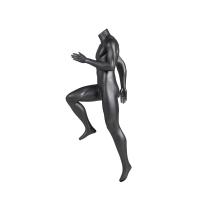 China Headless Sports Mannequin Display Male Running High Leg Raised Matte Glass Fiber for sale
