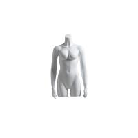 China Headless Full Body Female Mannequin Matte White For Flexible Display for sale