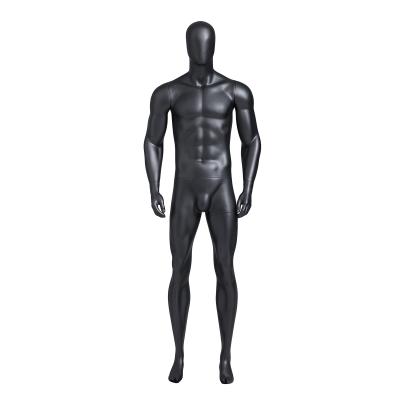 China Human Athletic Upright Fitness Mannequin Matte Fiber Glass Full Body for sale