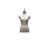 China Armless Headless Half Body Female Mannequin For Uniforms Showcase for sale