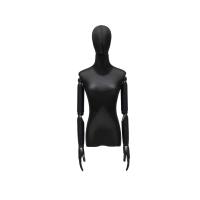 China Cotton half body female mannequin with arms and head for clothing display for sale