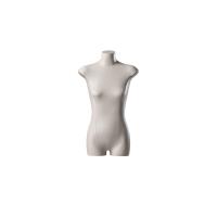 China PU Skin Half Body Female Mannequin with  Armless & Headless for Fashion Showcase for sale