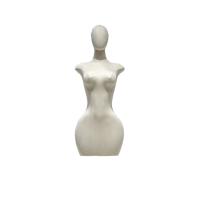 China Plump female half body model used for clothing body display with Natural Body Curve for Store Display for sale