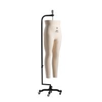 China Half Body With Wheels Dress Makers Mannequin Fiberglass For Dressmaker for sale
