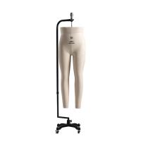 China Half Body With Wheels Dress Makers Mannequin Fiberglass For Dressmaker for sale