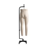 China Half Body With Wheels Dress Makers Mannequin Fiberglass For Dressmaker for sale