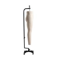 China Half Body With Wheels Dress Makers Mannequin Fiberglass For Dressmaker for sale