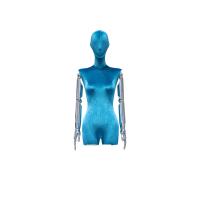 China Electroplated Arms Half Body Display Mannequin Female With Multiple Colors for sale
