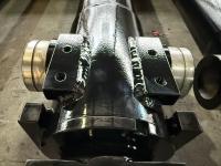 China Double Acting Hard Chrome Plated Hydraulic Long Stroke Cylinder For Heavy Duty Crane for sale