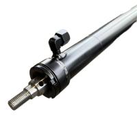 China Double Acting Telescopic Piston Cylinder With Hard Chrome Plated Surface Steel Construction for sale