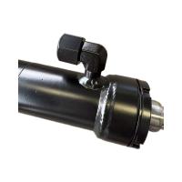 China Double Acting Telescopic Piston Cylinder With Hard Chrome Plated Surface Steel Construction for sale